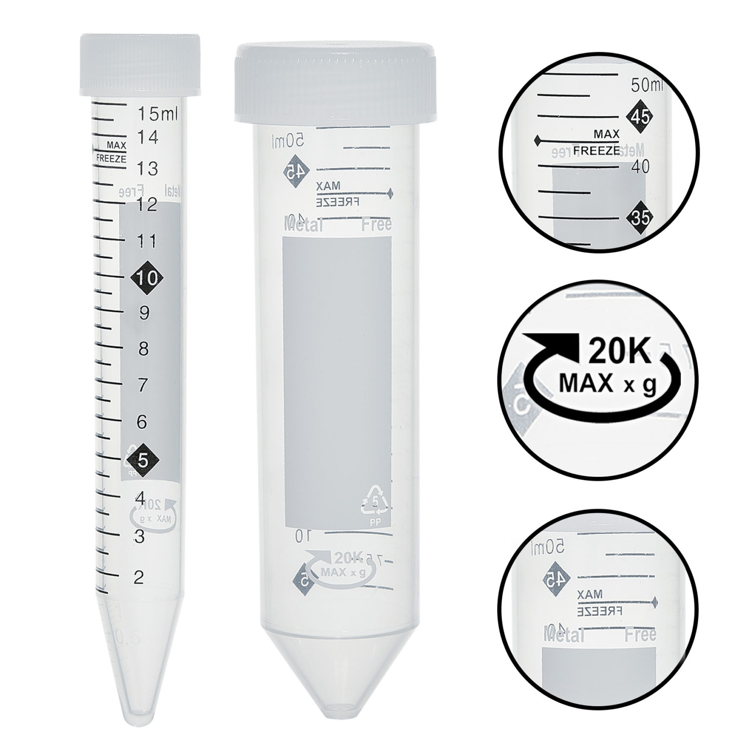 TotalPure™ Metal Free* Centrifuge Tubes - MTC Bio