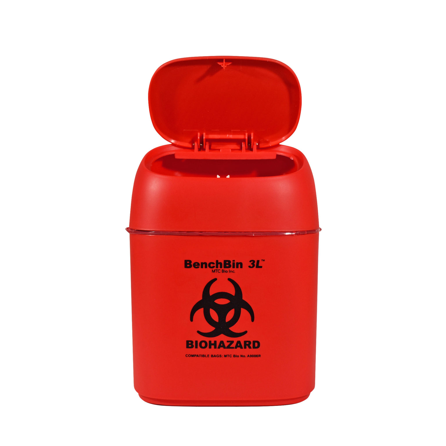 BenchBin™ Benchtop Biohazard Bin - MTC Bio