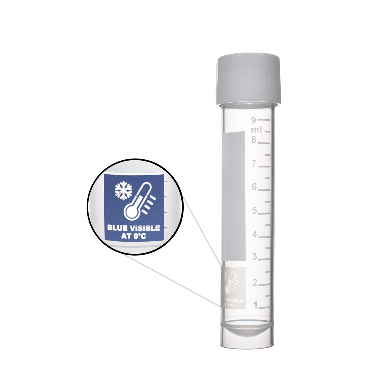 Transport Tubes with Temperature Indicator - MTC Bio